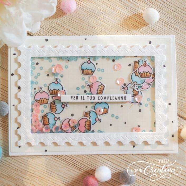 Mini Cake - Shaker Card - La Coppia Creativa